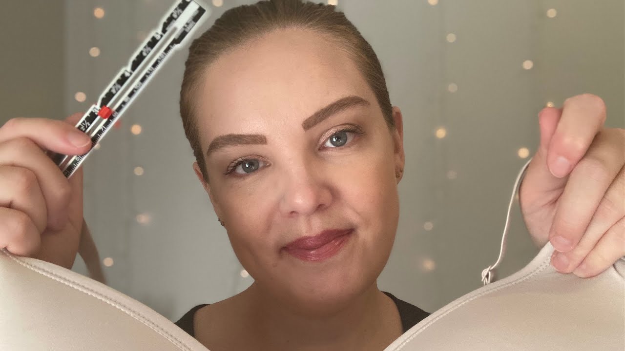 ASMR Measuring You For Bra Alterations | Personal Attention Roleplay ...