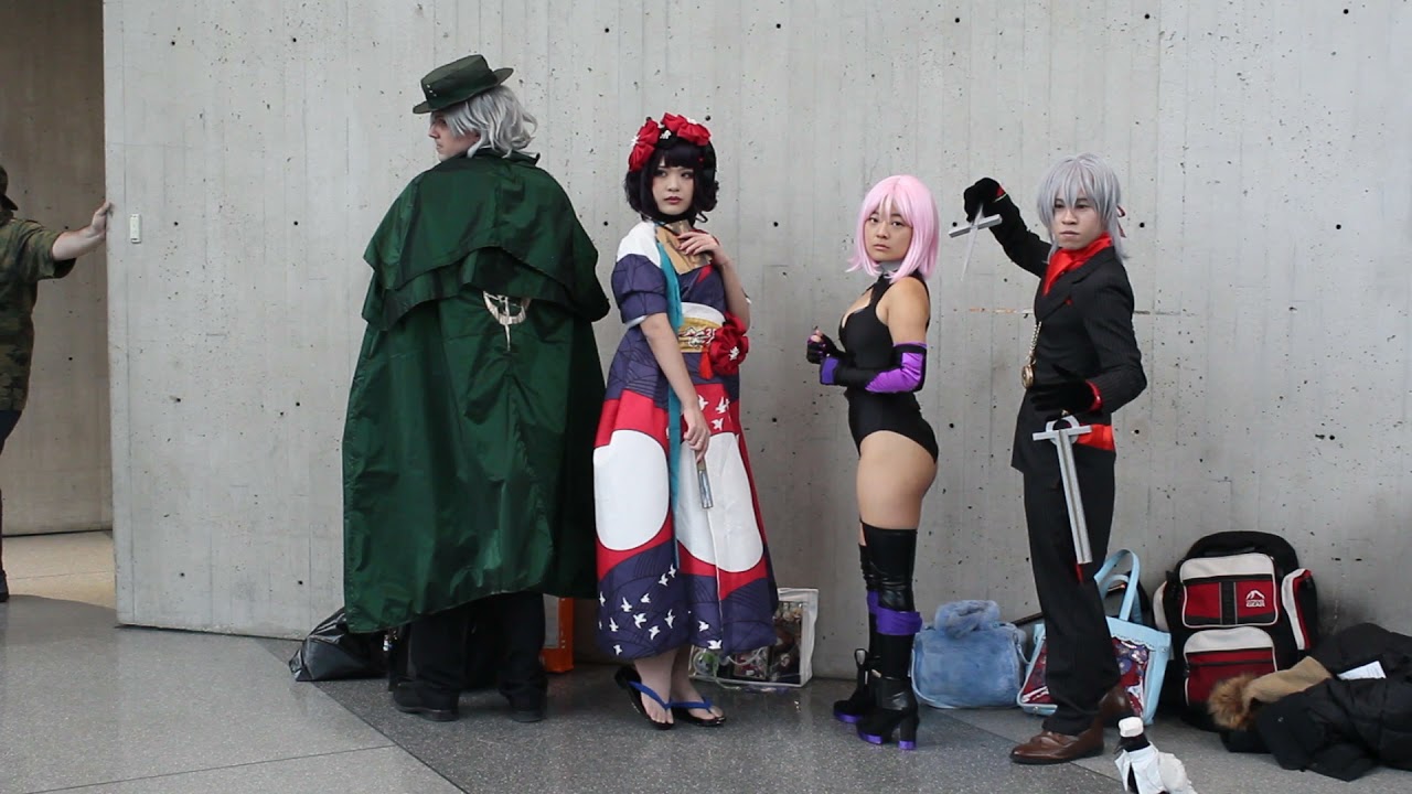 Fate Grand Order Shielder Class Meet up Anime NYC 2019 - YouTube