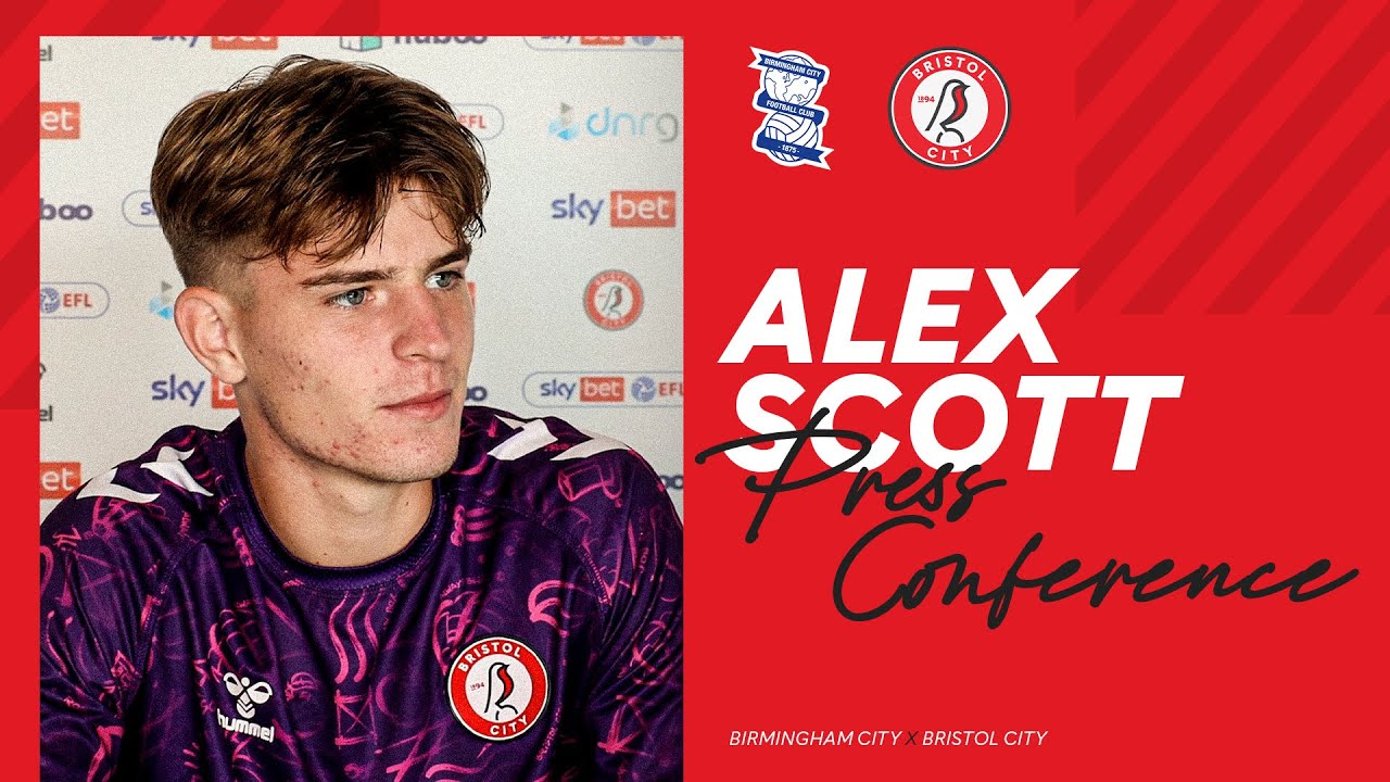 Alex Scott on his football idols & more! | Press Conference - YouTube