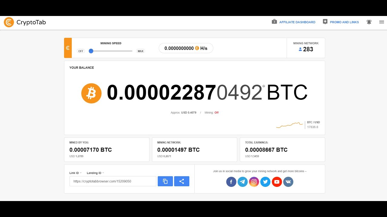 พูดคุยการขุด BTC ฟรีๆง่ายๆด้วย Cryptotab Browser - YouTube