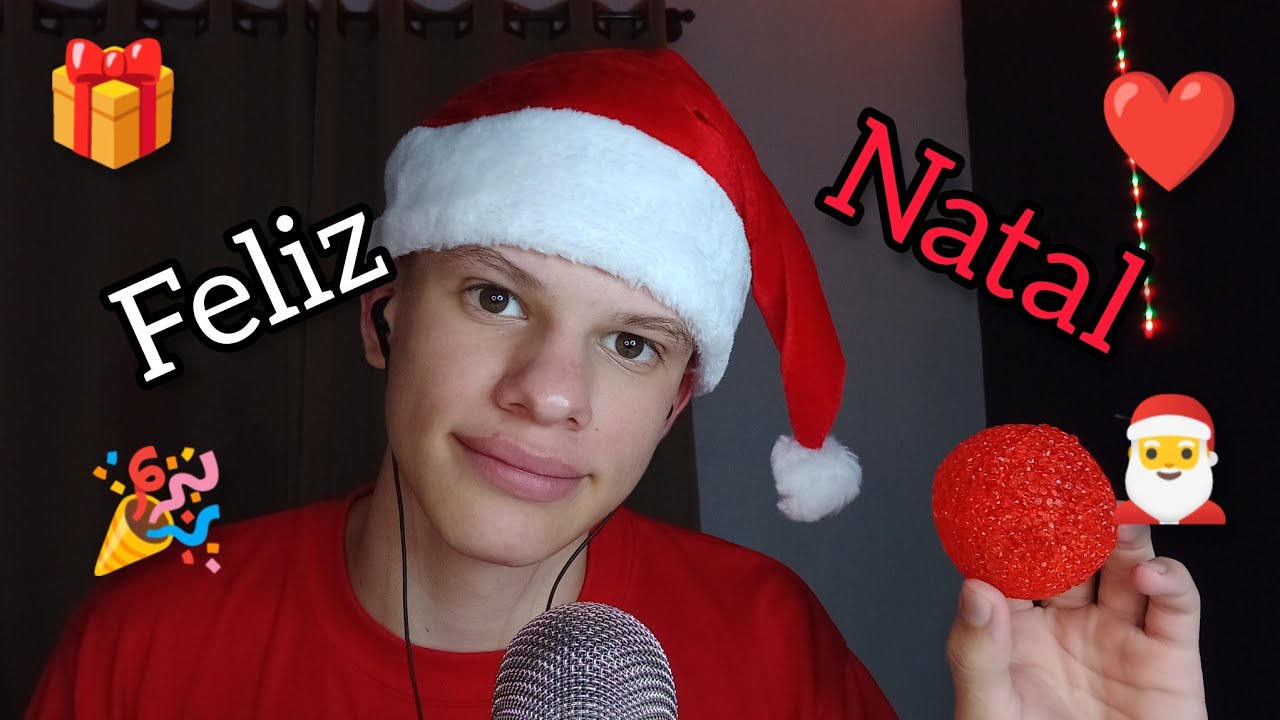 ASMR DE NATAL 🎅🎁 (super relaxante) - YouTube