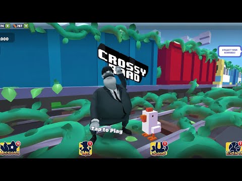 🌱 NEW!! Subway Surfers Plant Invasion Challenge but in CROSSY ROADS 2026 | Subway Surfers World Tour