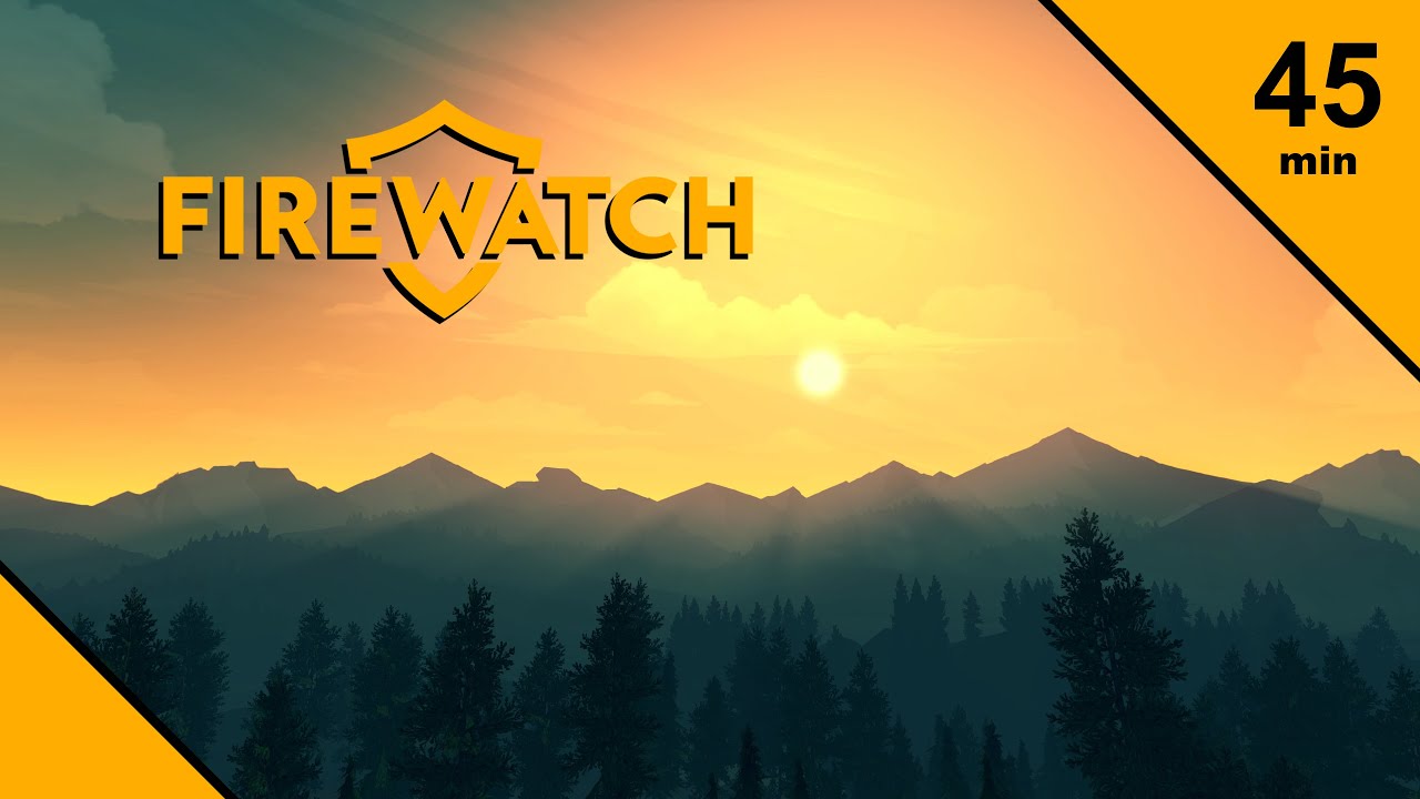Firewatch "Two Forks Lookout" (Eastern View) [ 4K ] - YouTube