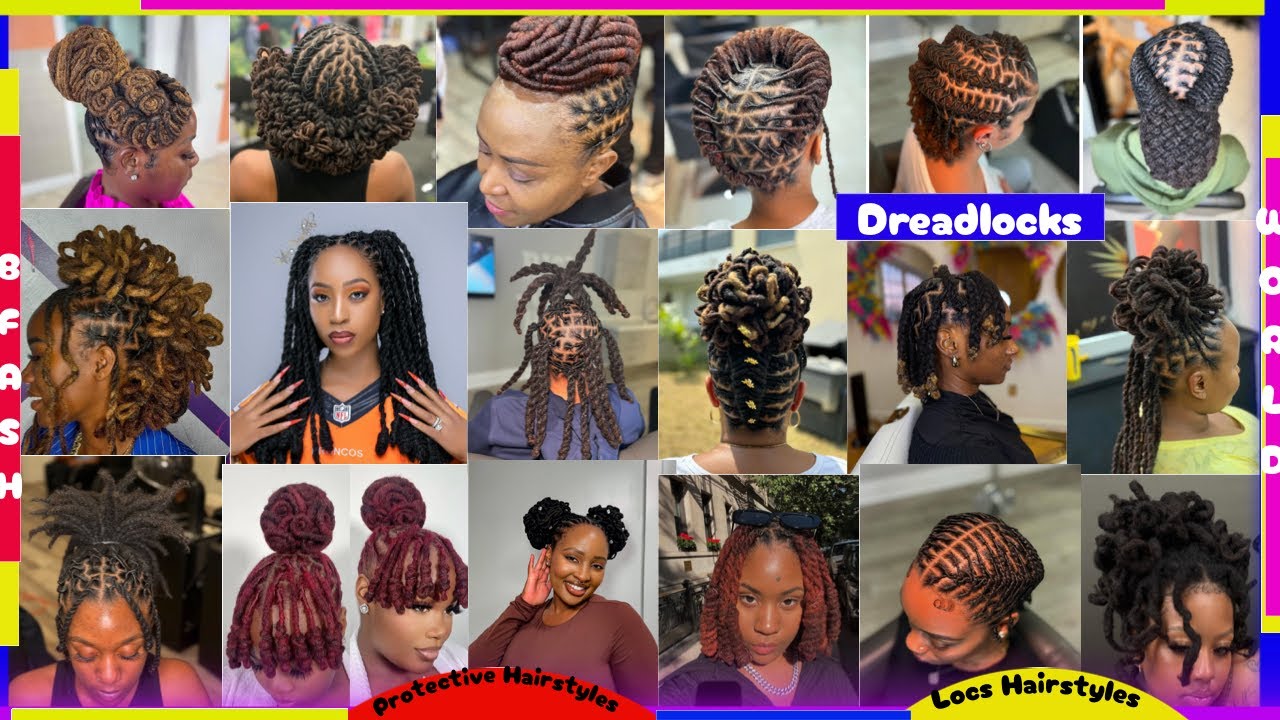 Dreadlocks hairstyles for 2025|Short & long locs styles |New dreadlocks ...