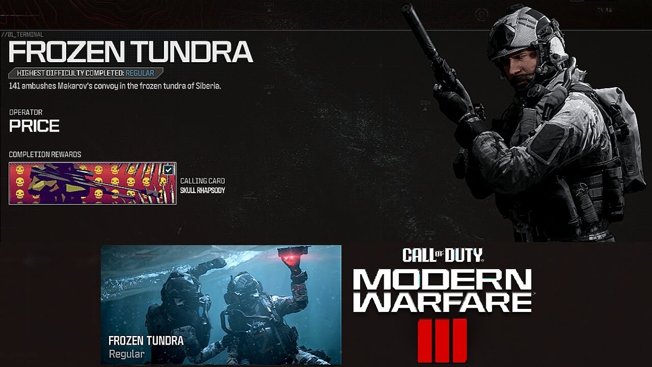 Modern Warfare 3: Campaign - Mission 11 Frozen Tundra (Walkthrough ...