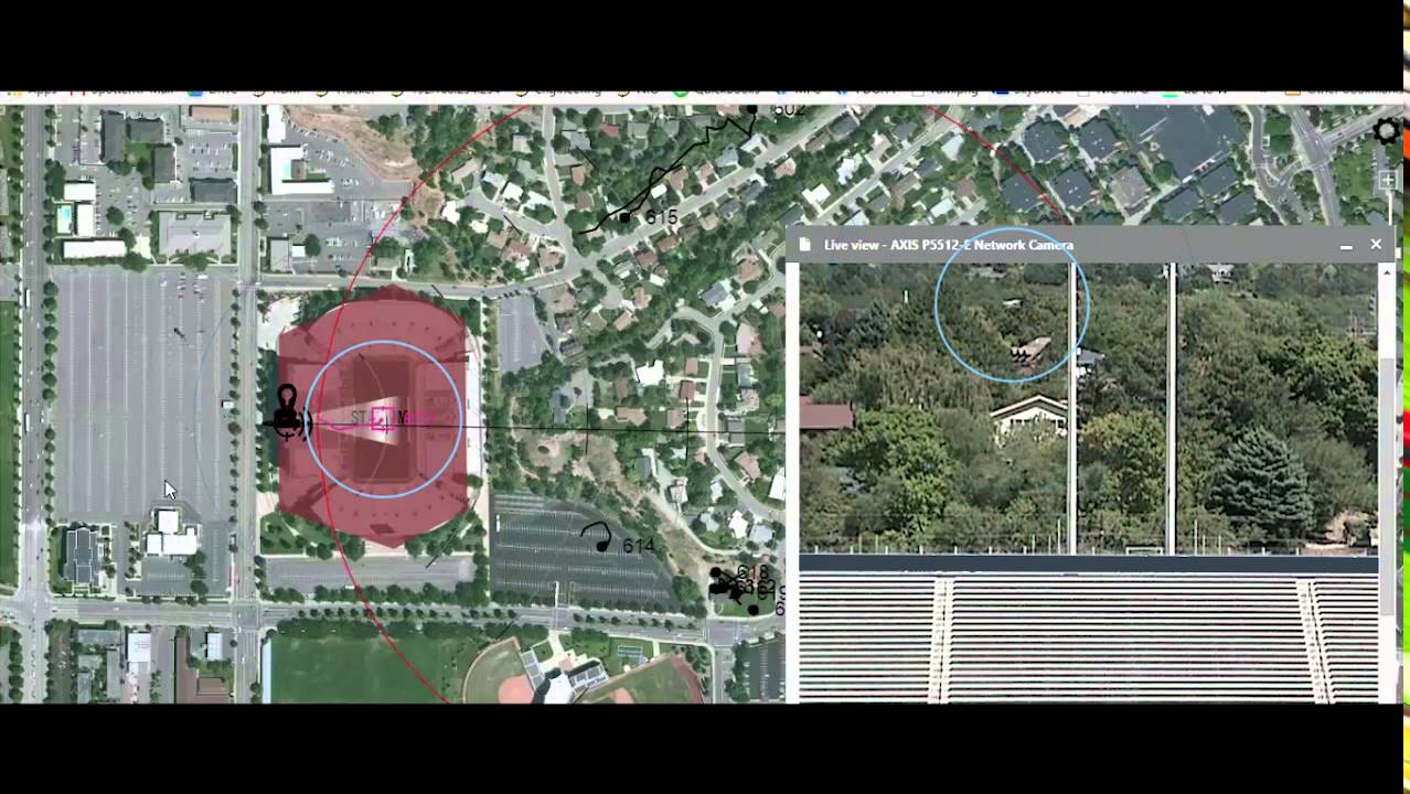 Spotter Counter UAV / sUAV system Tracking Drone in Stadium - YouTube