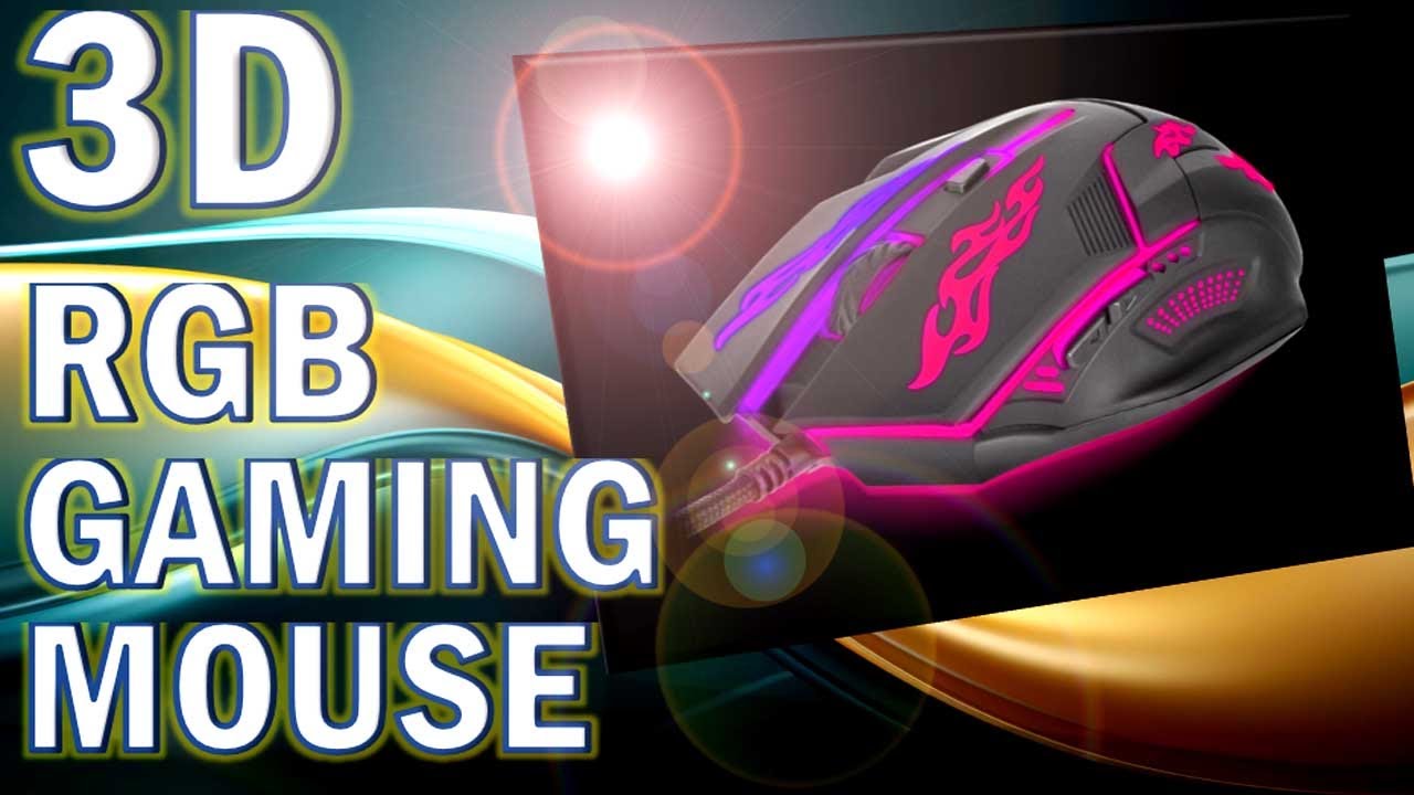 top 3d gaming mouse | Gaming mice best 3d mouse | rgb mouse unboxing ...