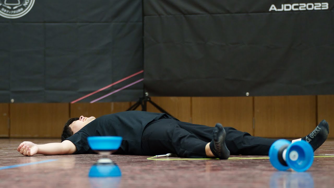 AJDC2023 男子1ディアボロ縄跳び部門 Ryosuke Maeda - YouTube