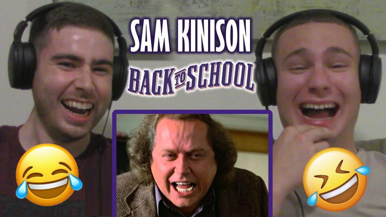 Sam Kinison - Back to School (1986) REACTION!! 😂😂 Professor Terguson ...