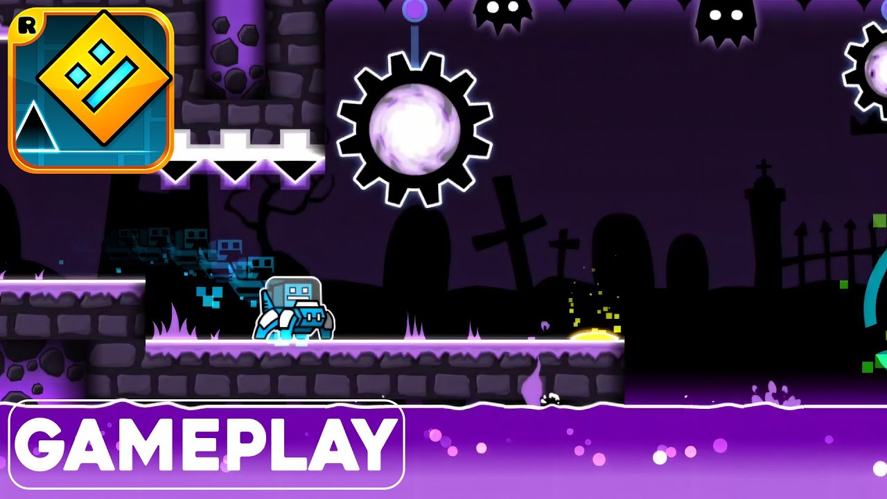 Phantom - Geometry Dash - Gameplay (iOS / Android) - YouTube
