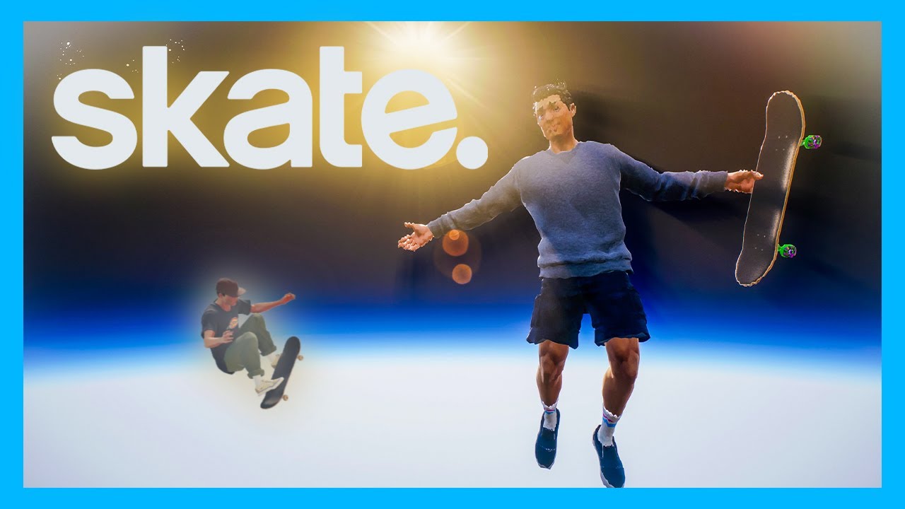 Skate - Glitches, Going to Space, and Sick Tricks (Funny Moments) - YouTube