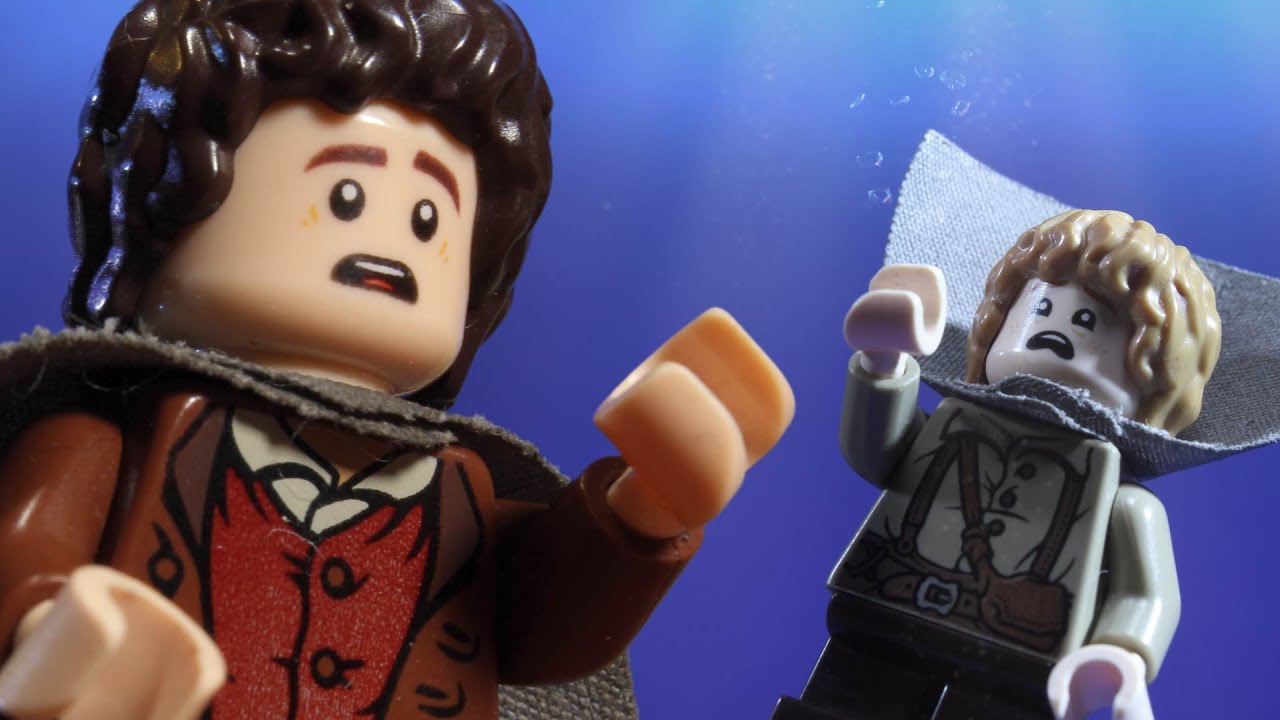 "Stupid FAT Hobbit!" - LEGO parody - YouTube