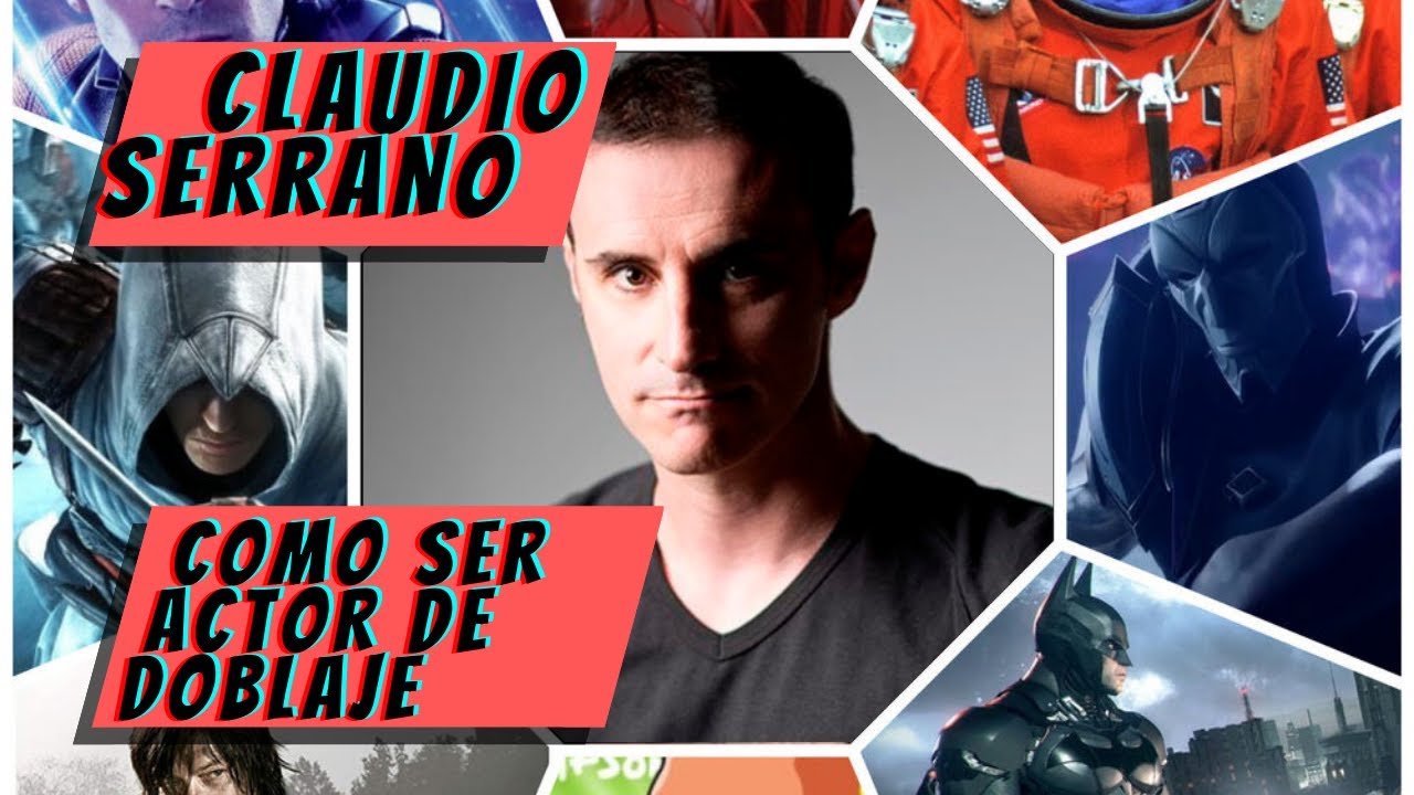 Como ser actor de doblaje con Claudio Serrano, José Mellinas, Assumpta ...