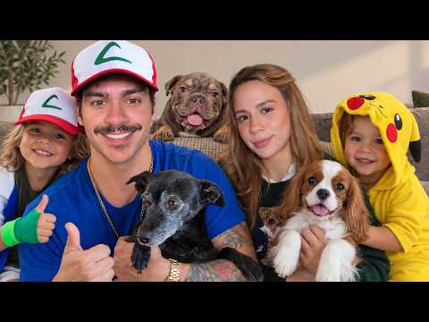 NOSSAS CACHORRAS CHEGARAM DO BRASIL PRA MORAR NOS EUA COM A GENTE !!