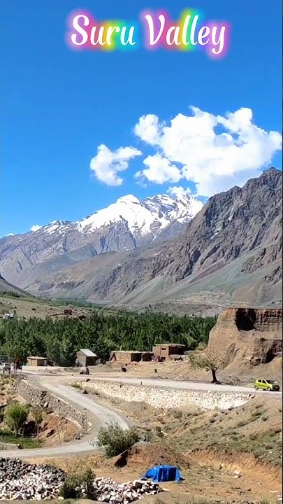 Suru Valley beautiful view#kargil #zaskar #suruvalley #traveling # ...