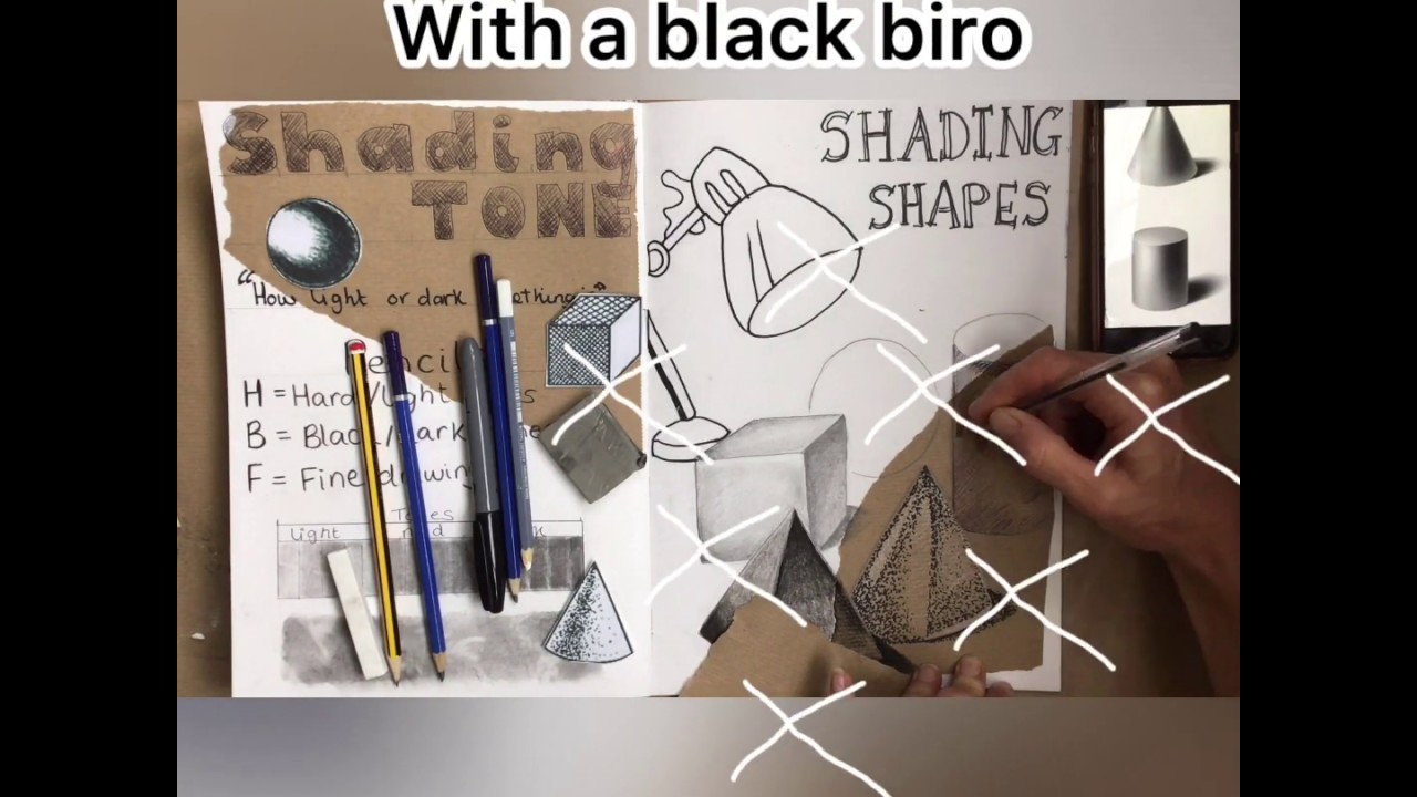 shading skills and tone - YouTube
