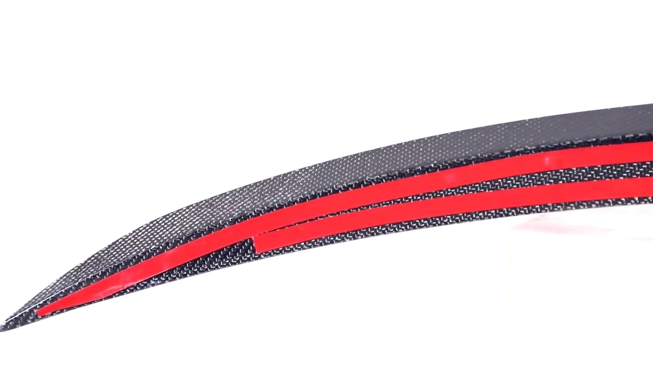 Mercedes Benz W118 C118 Sedan 2020UP Carbon Fiber Rear Trunk Spoiler ML ...