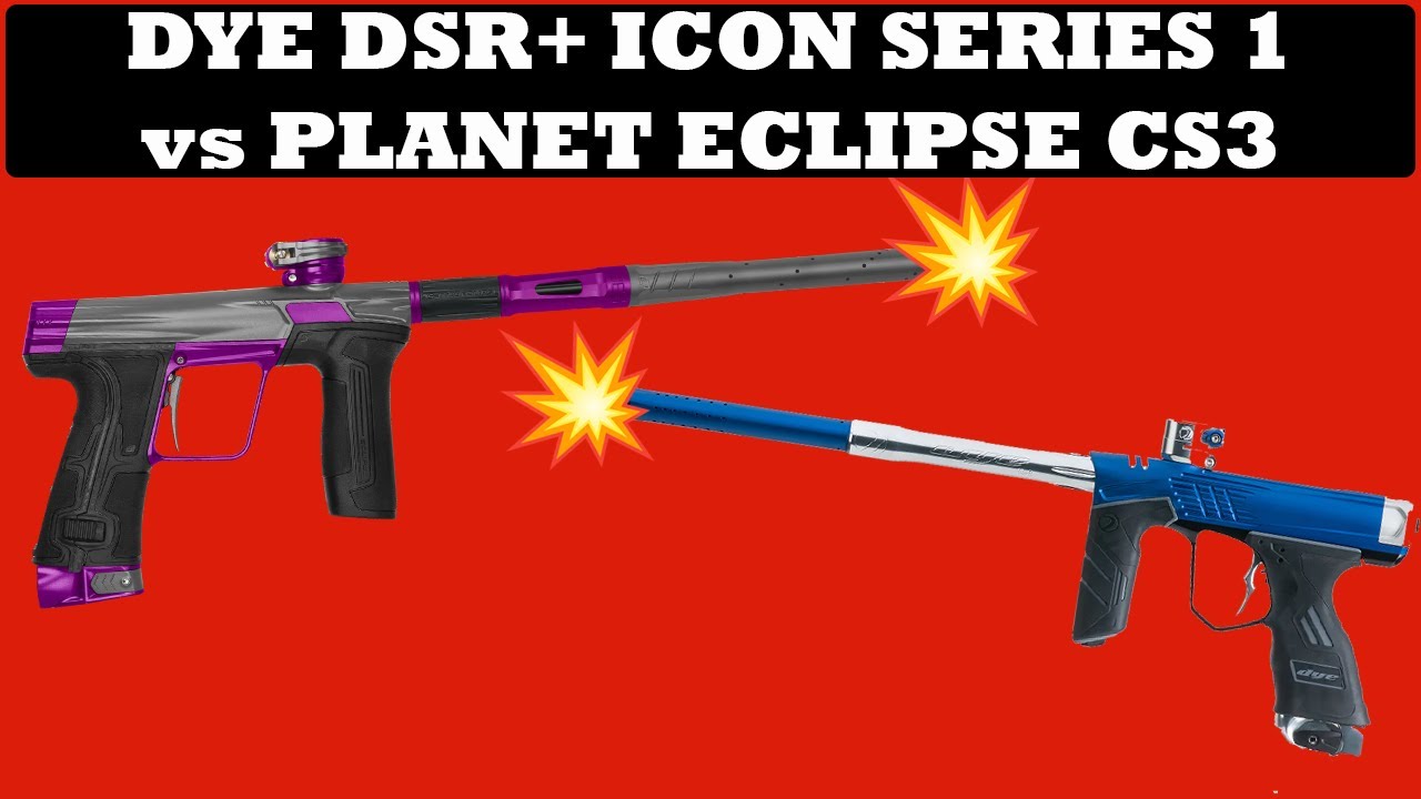 Dye DSR+ Icon vs Planet Eclipse CS3 - YouTube