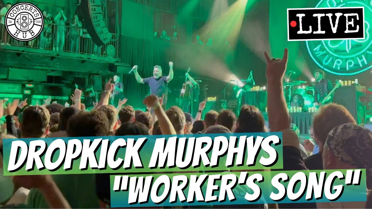 Dropkick Murphys "Worker's Song" LIVE in Boston St. Patrick's Week ...