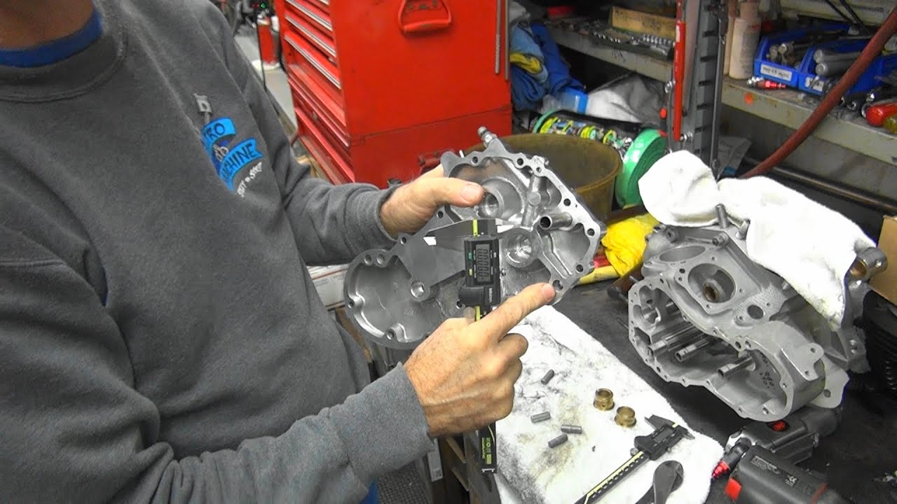 #169 1946 junk 84ci stroker knucklehead 500 mile new repo motor rebuild ...