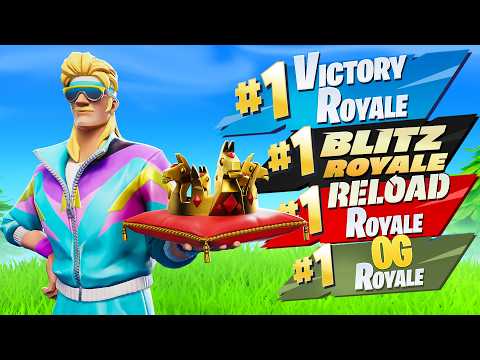 Winning EVERY Mode In Fortnite In A Row!