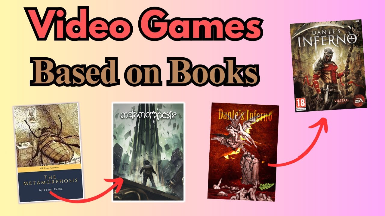 Video Games that were BASED on Books - YouTube