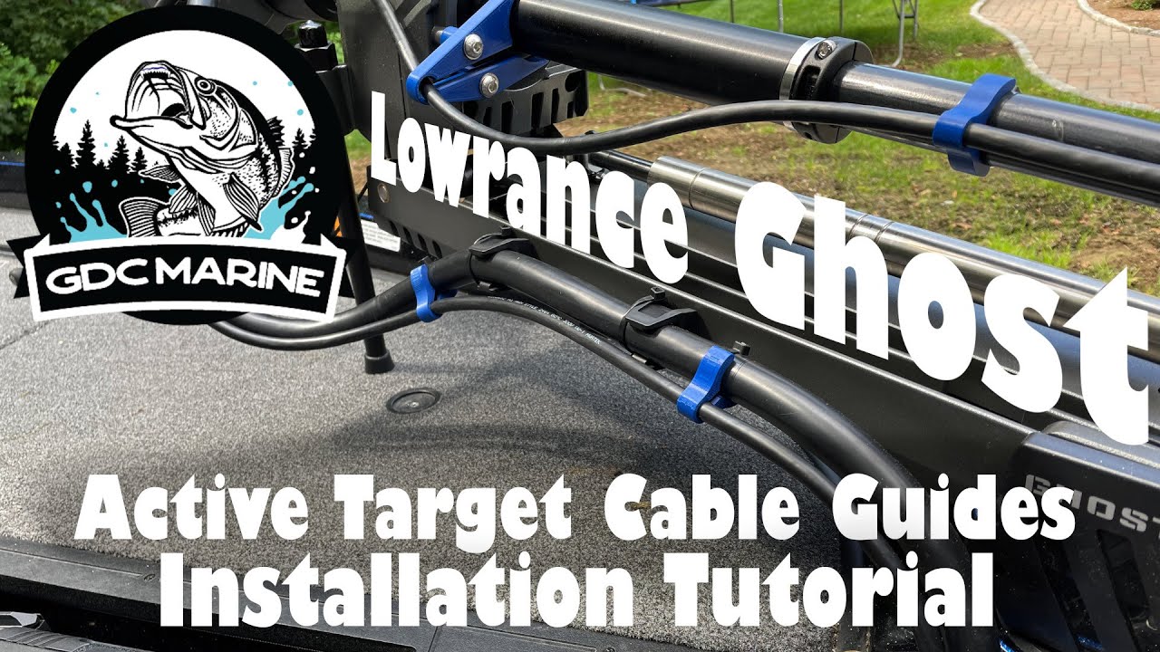 Lowrance Active Target - Cable Guide Install - GDC Marine - YouTube