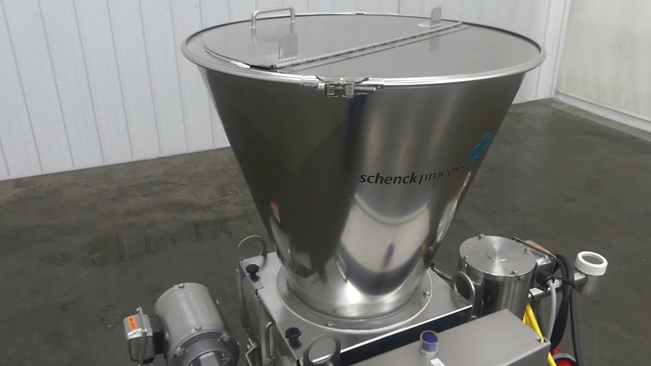 Schenck Process Mechatron Powder Feeder. - YouTube