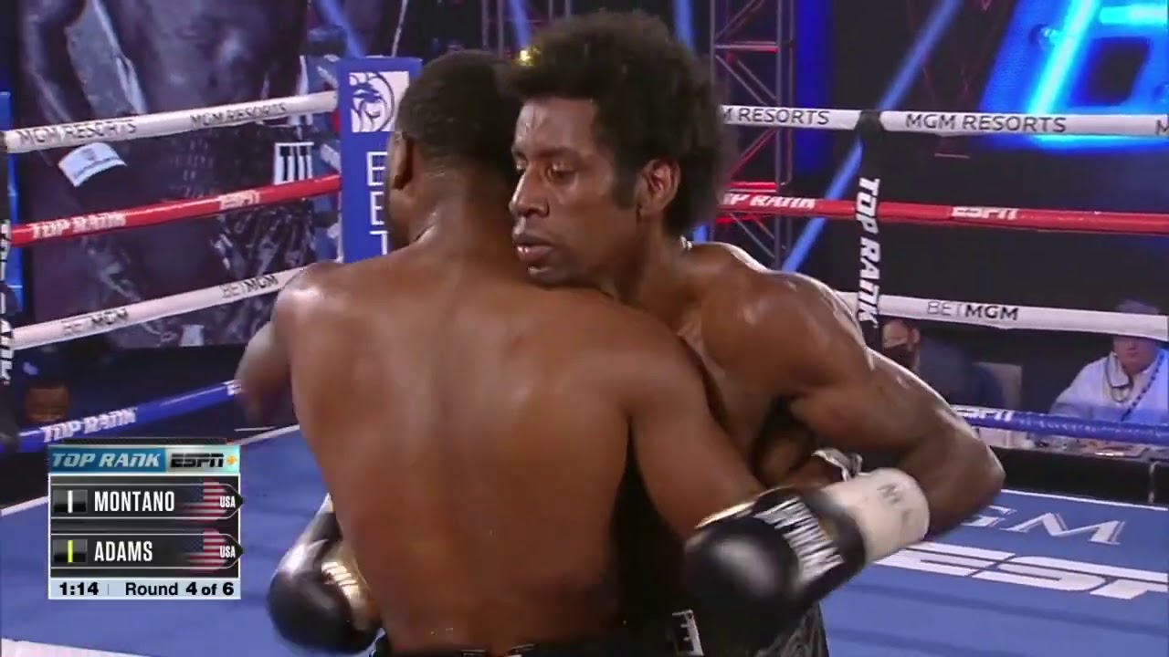 Christian Montano vs Ryan Adams FULL FIGHT BOXING HD - YouTube