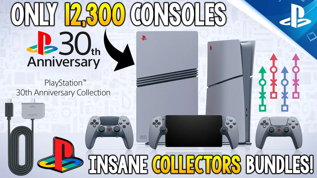 INSANE Super Limited Edition PS5 30th Anniversary Consoles Revealed ...