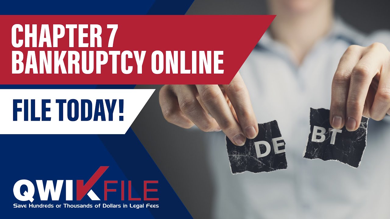 Chapter 7 Bankruptcy Online --- $149. - YouTube