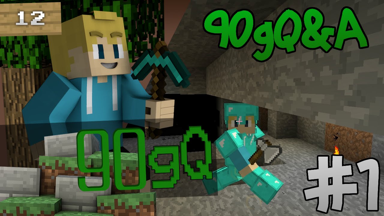 Minecraft: Sigge på 90gQ (E12) - 90gQ&A #1! - YouTube