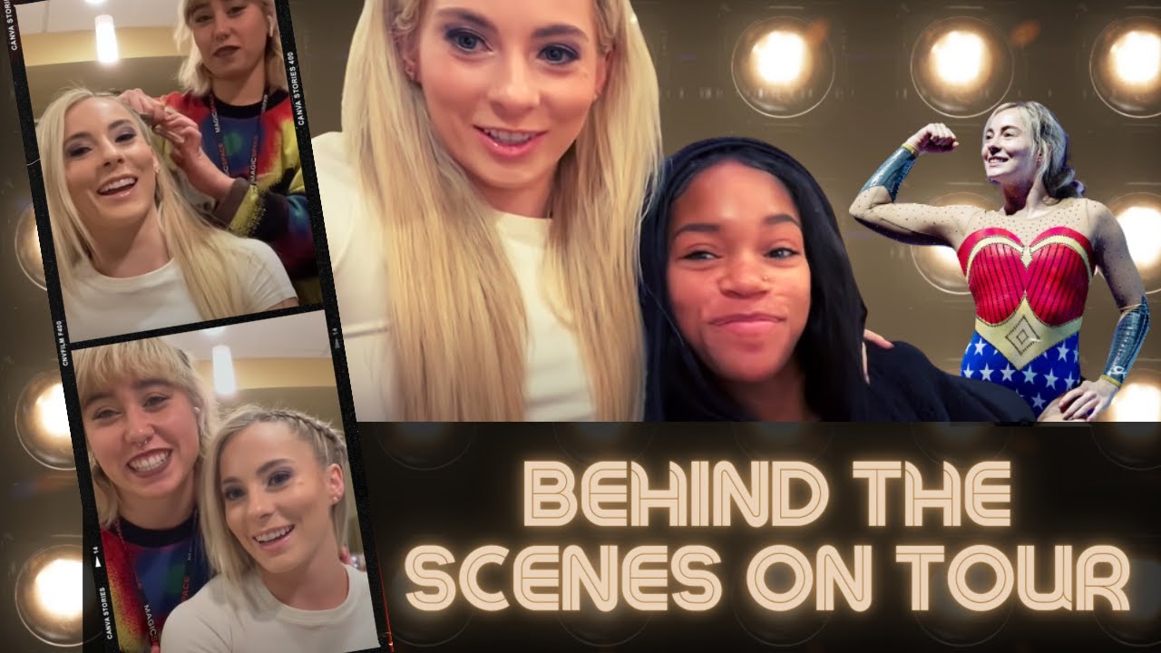 Come backstage with me on tour!! - YouTube