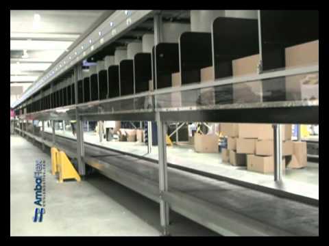 AmbaFlex AmbaVeyor Application - Totes and Boxes - YouTube