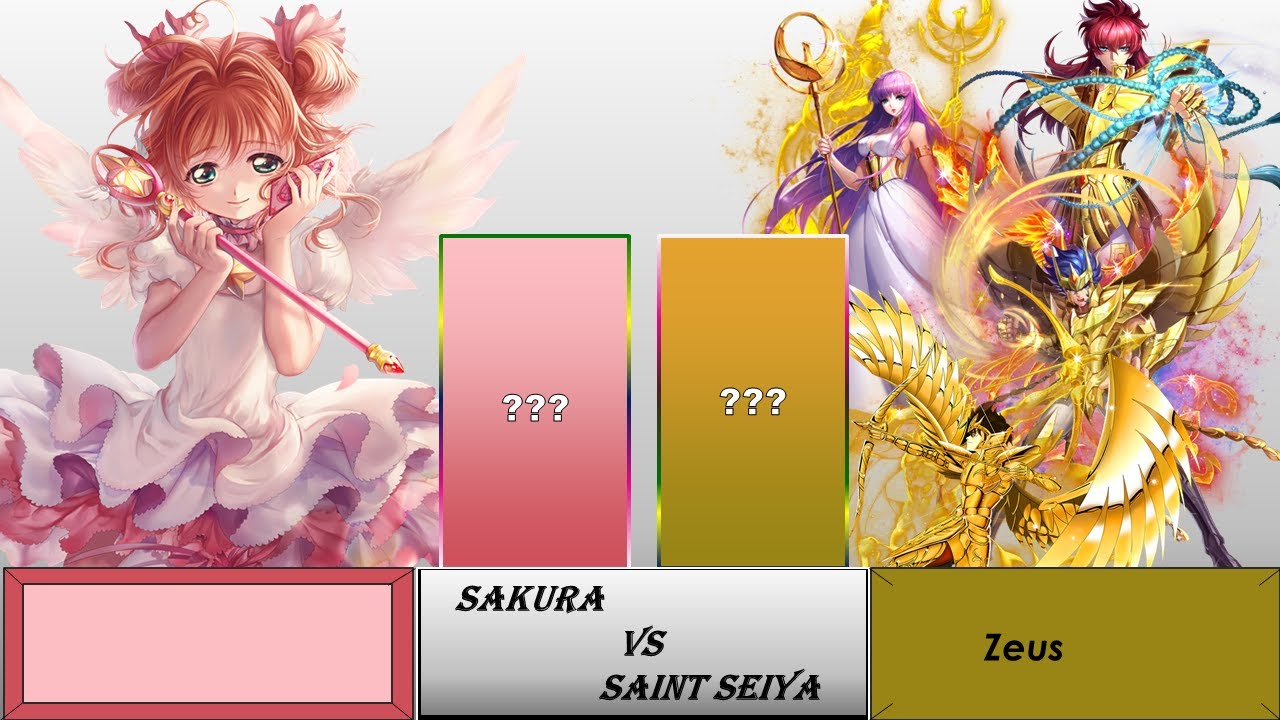 Sakura Vs Saint Seiya Power Level - YouTube