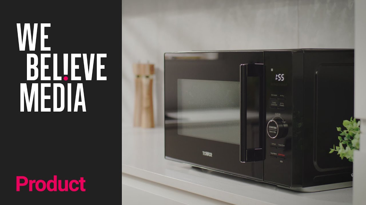 Tower T17133 AirWave Pro Oven 2-in-1 Air Fryer & Microwave - YouTube