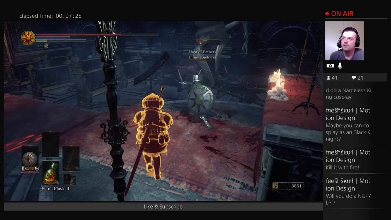 Dark Souls 3 Cosplay Co-op (Solaire & Onion Knight) - YouTube