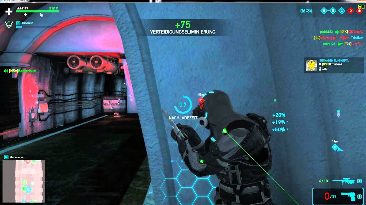 Epic Blitz-Dance-Kill melee!!! KSVK SD and Desert Eagle :Tom Clancy's G. R. Phantoms - YouTube