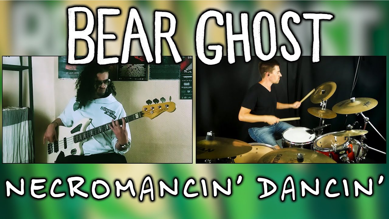 Bear Ghost- Necromancin Dancin (Bass & Drums Cover | Tribute &Fun #17) (w/ @Another Unknown ...