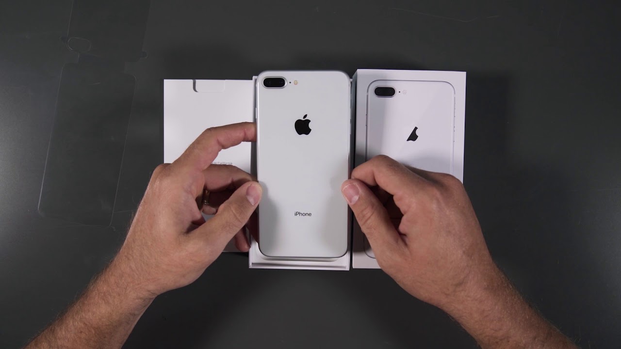 iPhone 8 Plus Unboxed - YouTube