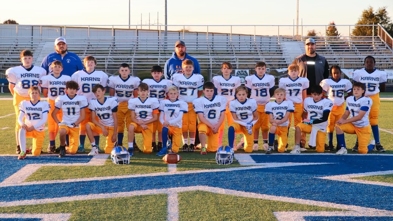 Karns Beavers Football 10u-2022 - YouTube