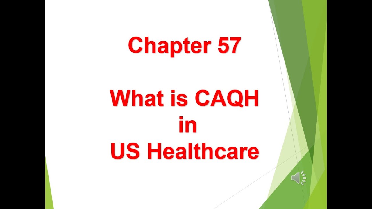 What is CAQH in US Healthcare - Chapter 57 - YouTube