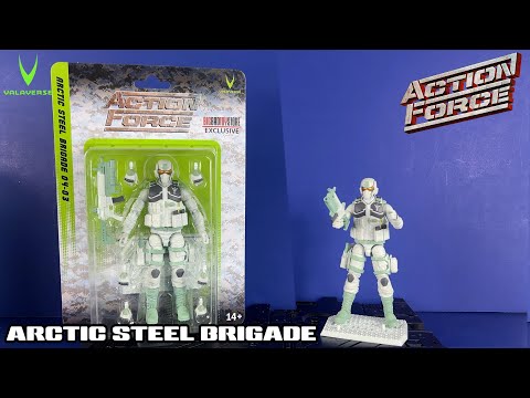 Valaverse Action Force Arctic Steel Brigade Series 4 (BBTS Exclusive) Review