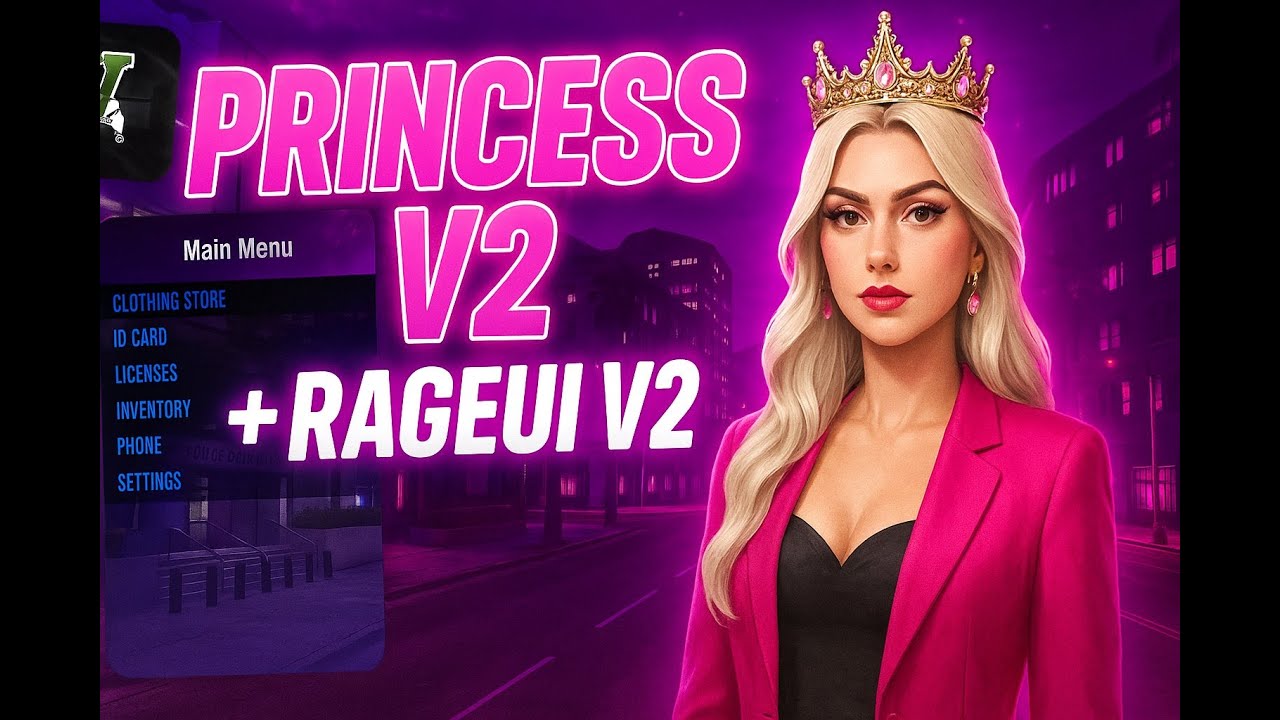 [FREE] | Base Princess V2 | FiveM | RageUI - YouTube