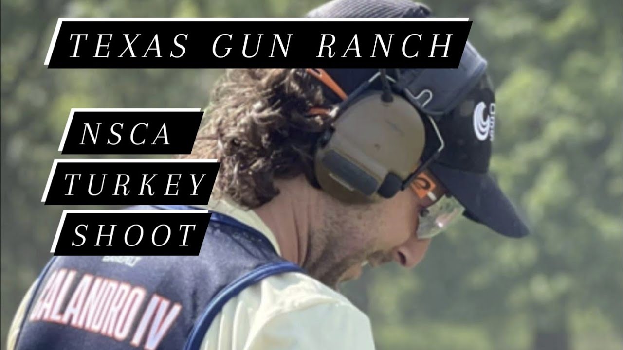 Texas Gun Ranch Turkey Shoot NSCA Sporting Clays Competition - YouTube