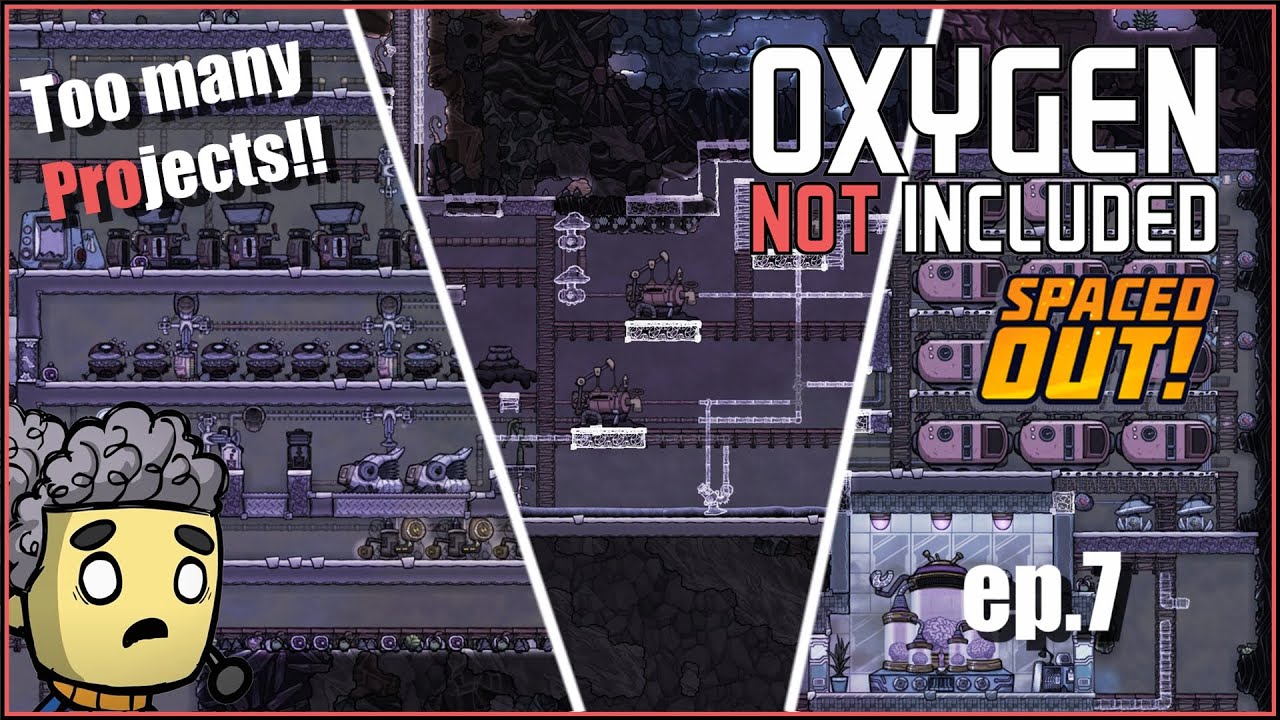 Too Many Projects For So Little Dupes - ONI Spaced Out [S4Ep7] - YouTube