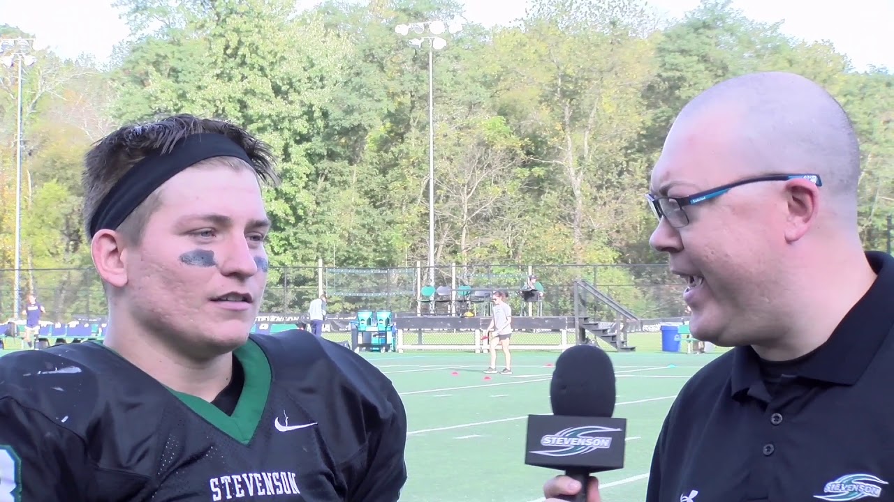 Football vs Albright Postgame Interview with Ashton Leschke - YouTube