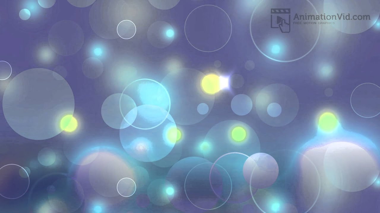 Bubble & Sparkle Video Animation - YouTube