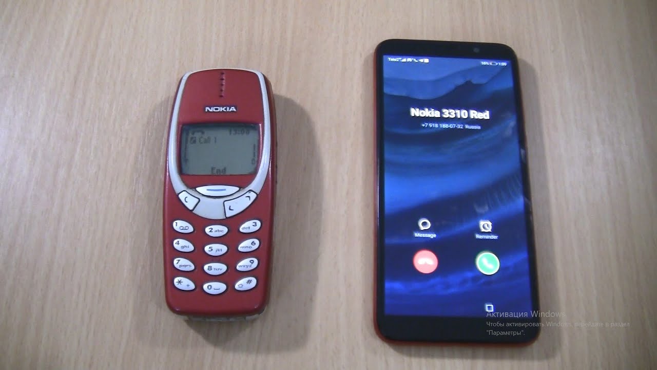 Incoming call & Outgoing call at the Same time HONOR 9S + Nokia 3310 ...