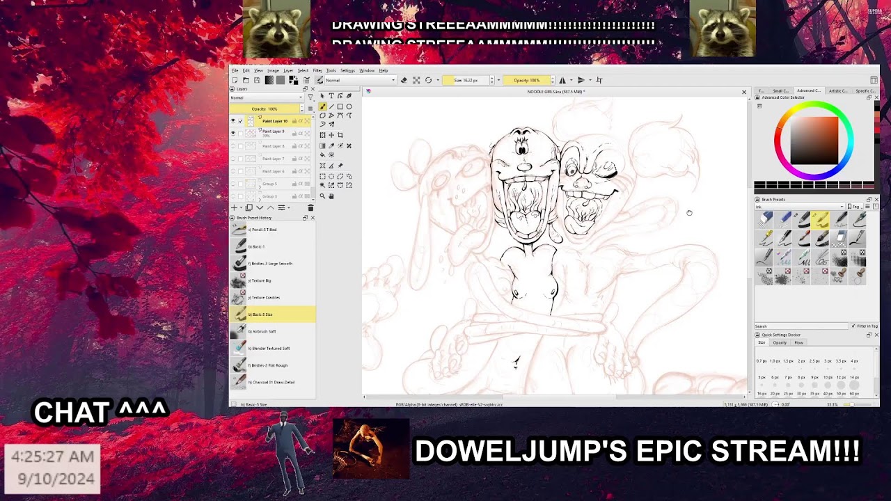 Drawing Stream - YouTube